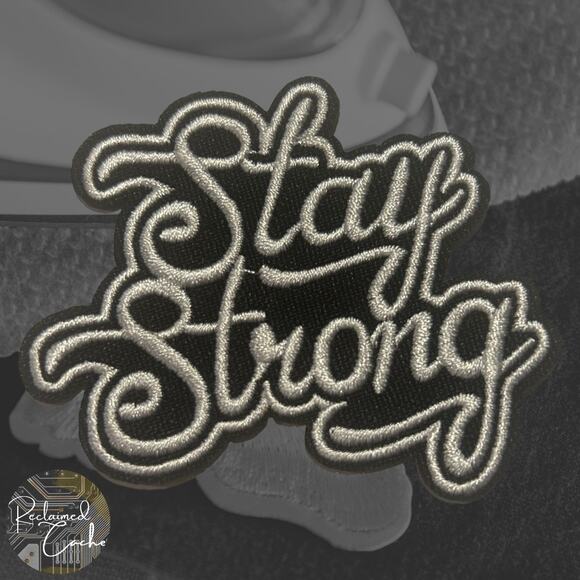 Office | Stay Strong Iron On Patch | Poshmark